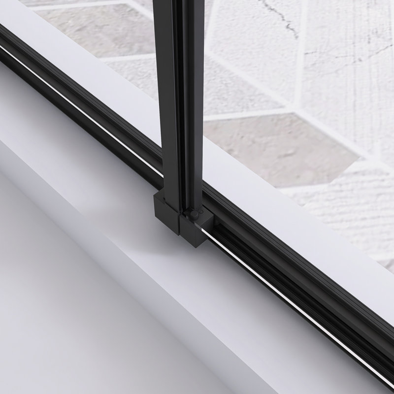 JimsMaison 44-48"W X 70"H Semi Frameless Sliding Shower Door | Wayfair